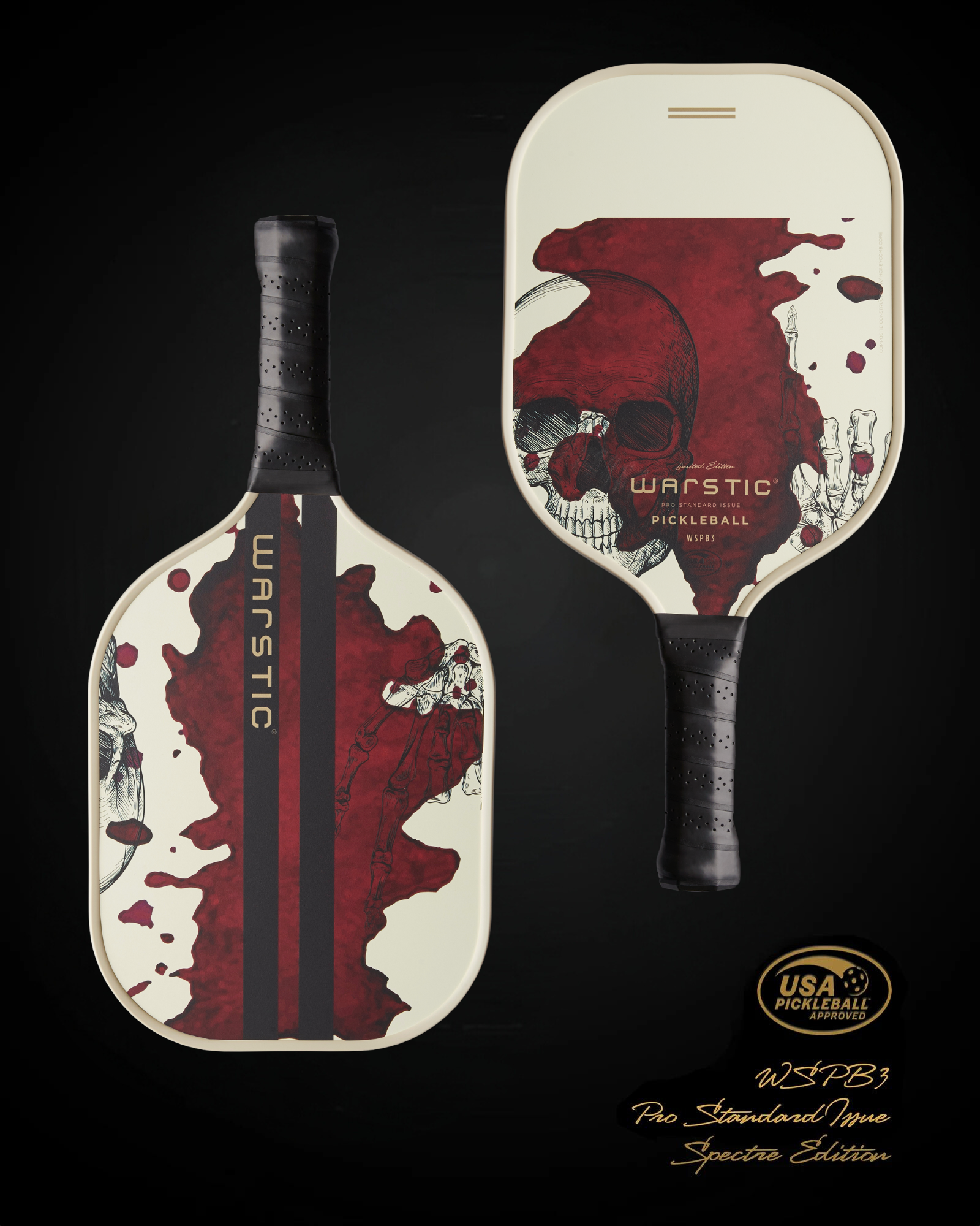 WSPB3 PRO STD ISSUE | STANDARD SHAPE | COMPOSITE SURFACE PICKLEBALL PA