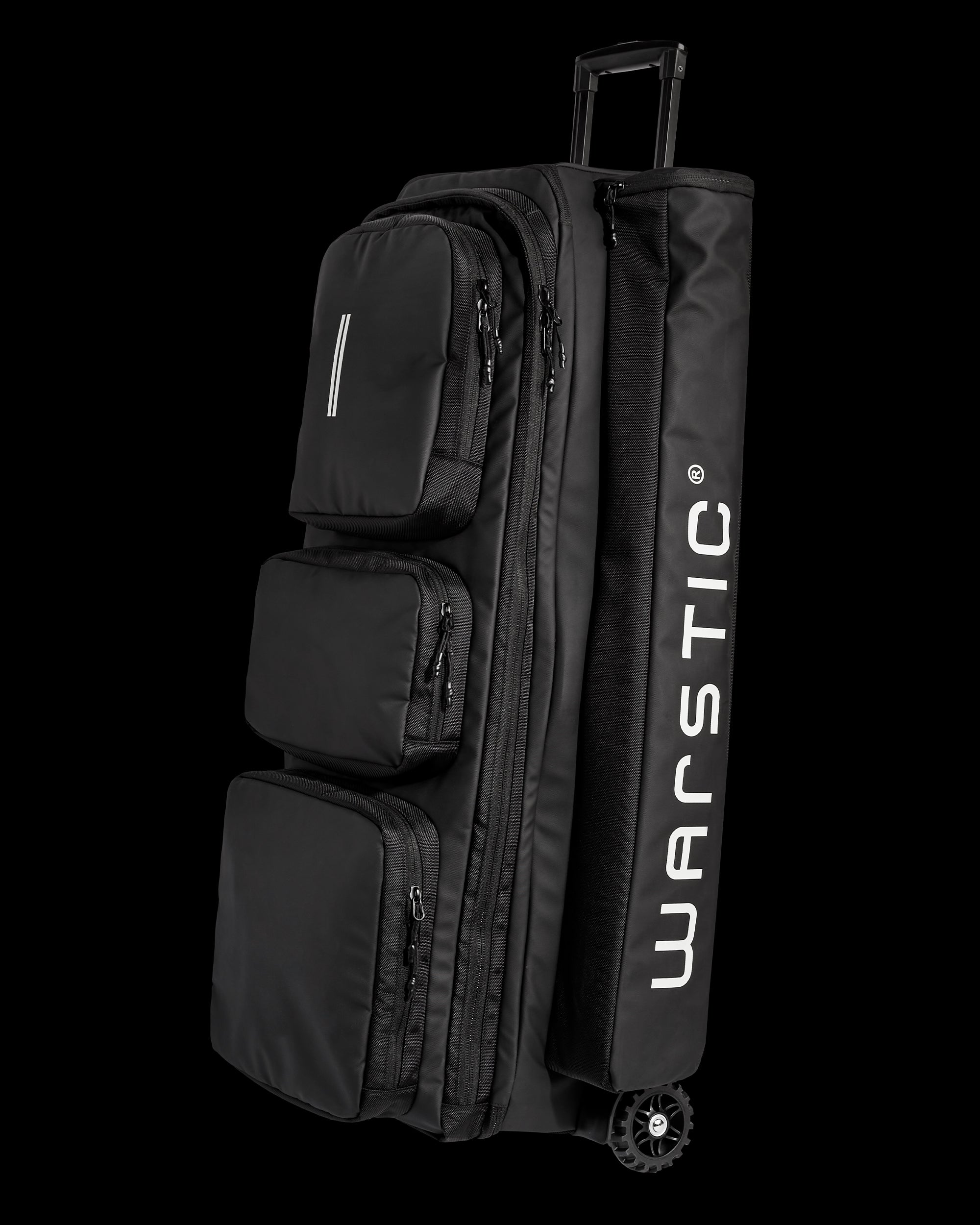 WARRIOR CATCHERS WHEELED BAG (BLACK) – Warstic