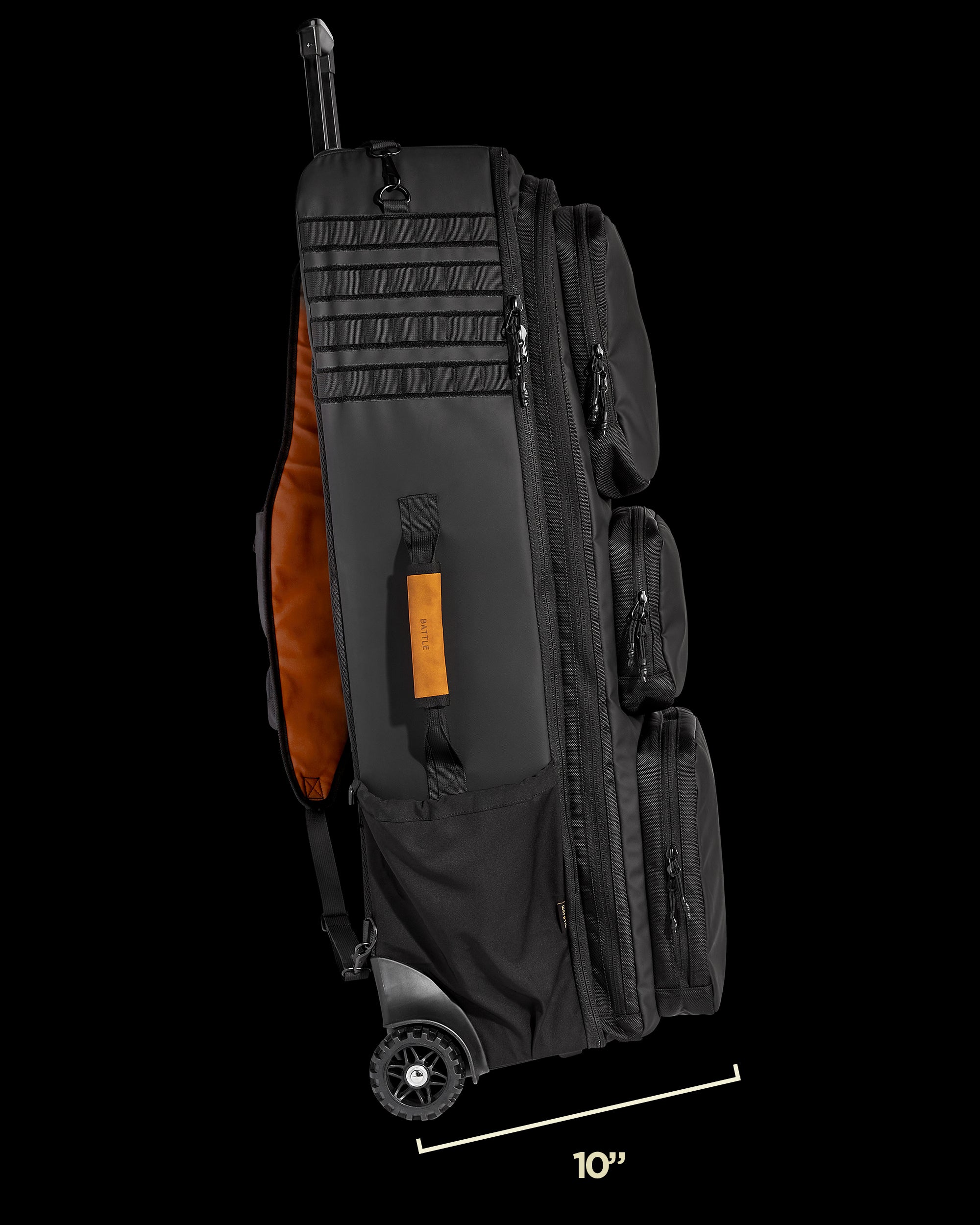 WARRIOR CATCHERS WHEELED BAG (BLACK) – Warstic