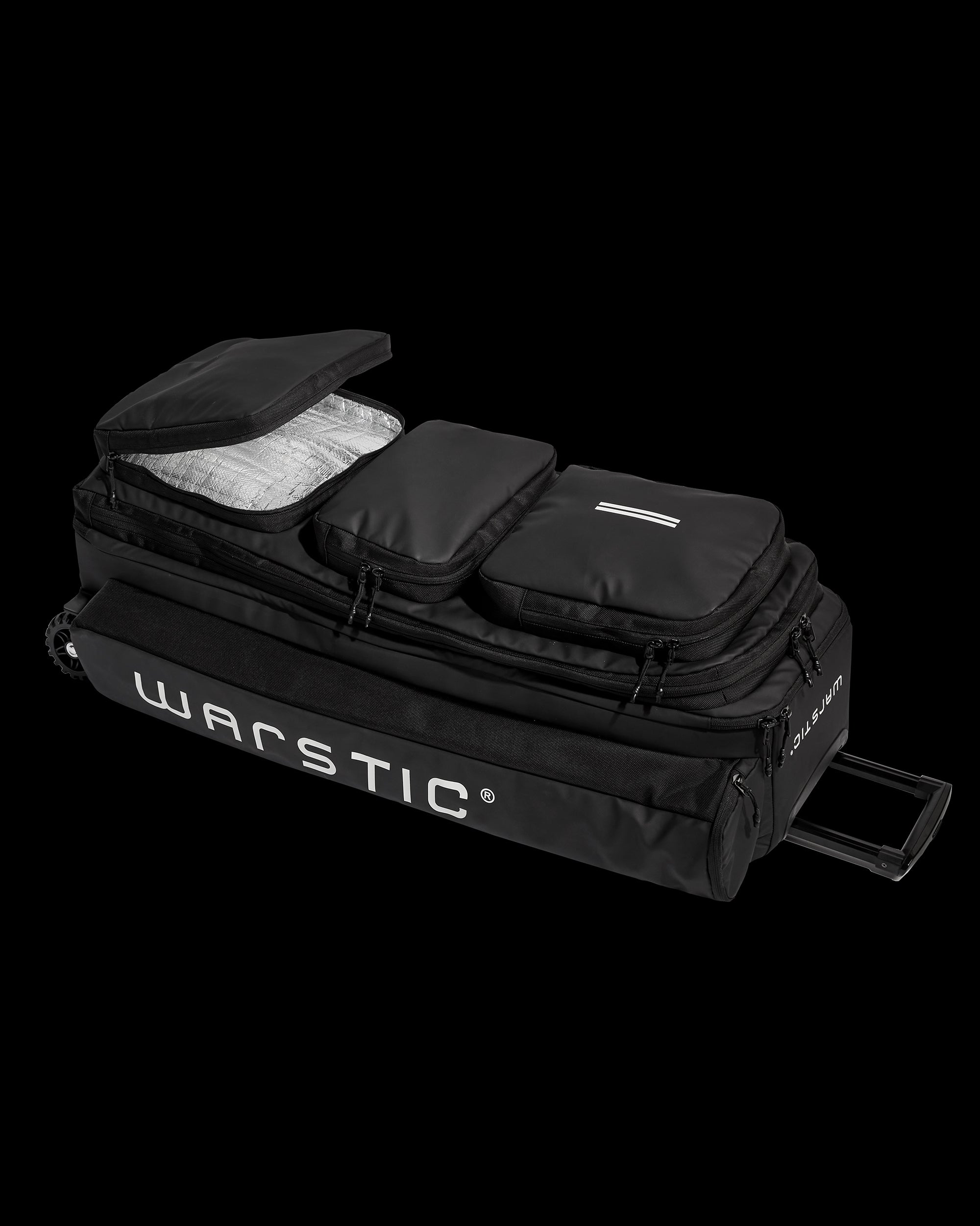 WARRIOR CATCHERS WHEELED BAG (BLACK) – Warstic