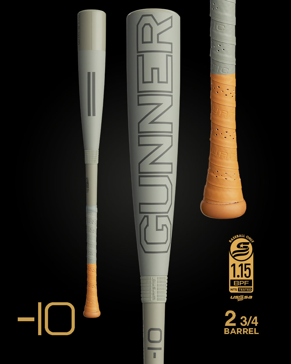 2024 GUNNER USSSA METAL BASEBALL BAT – Warstic