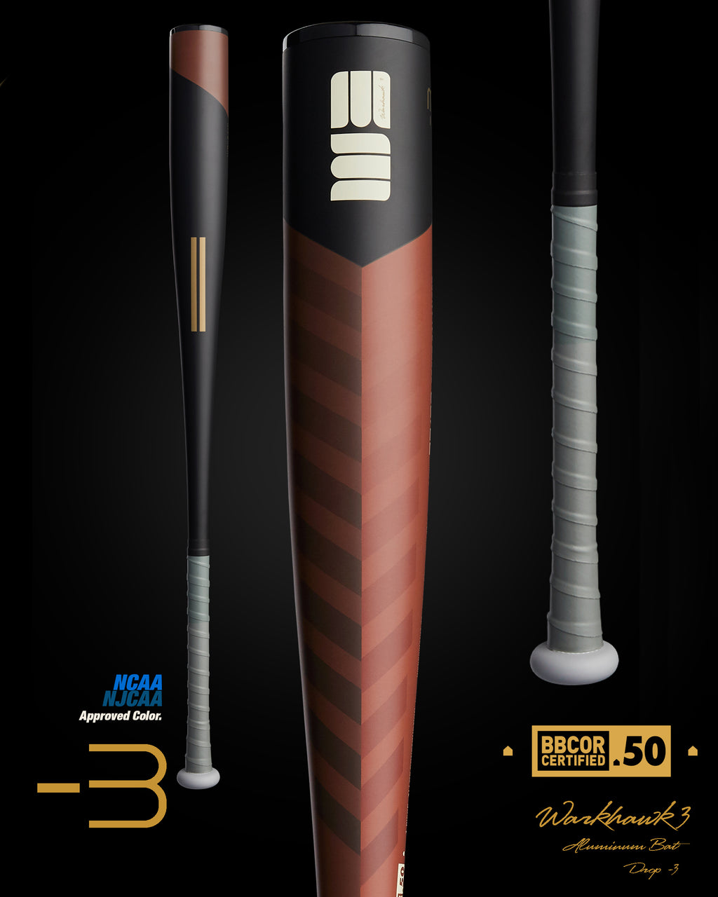 WARHAWK3 BBCOR METAL BASEBALL BAT – Warstic
