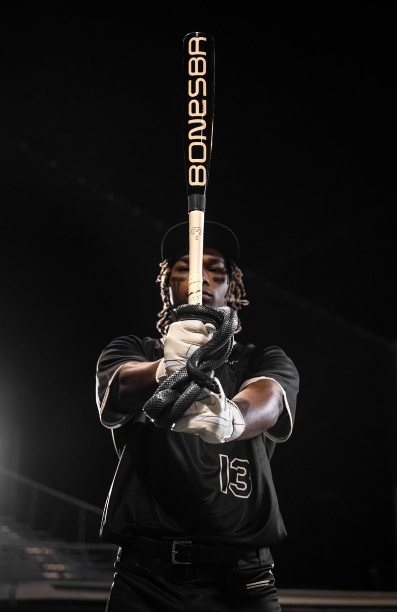 2026 BONESABER HYBRID BLACK COBRA EDITION USA METAL BASEBALL BAT -10