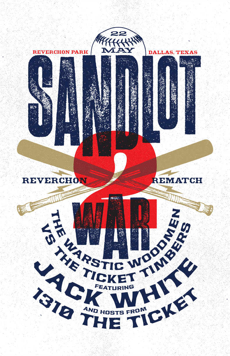 2022 REVERCHON REMATCH | DALLAS POSTER – Warstic